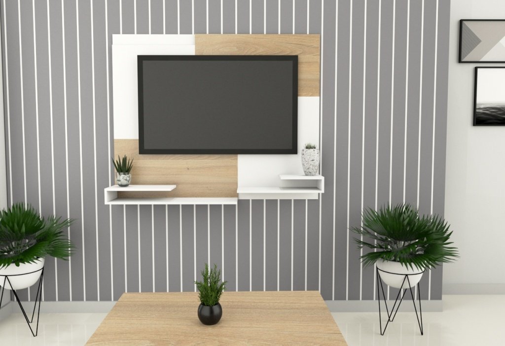 Rack Colgante TV 55¨ – Art. 1042 – mobilarg.com.ar