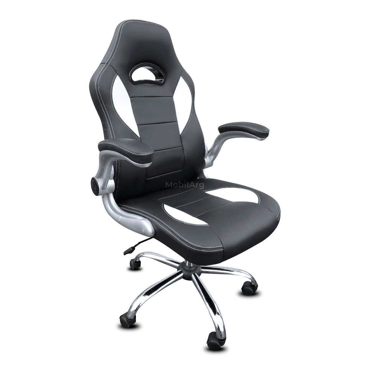 Sillón Gamer Cromado | mobilarg.com.ar