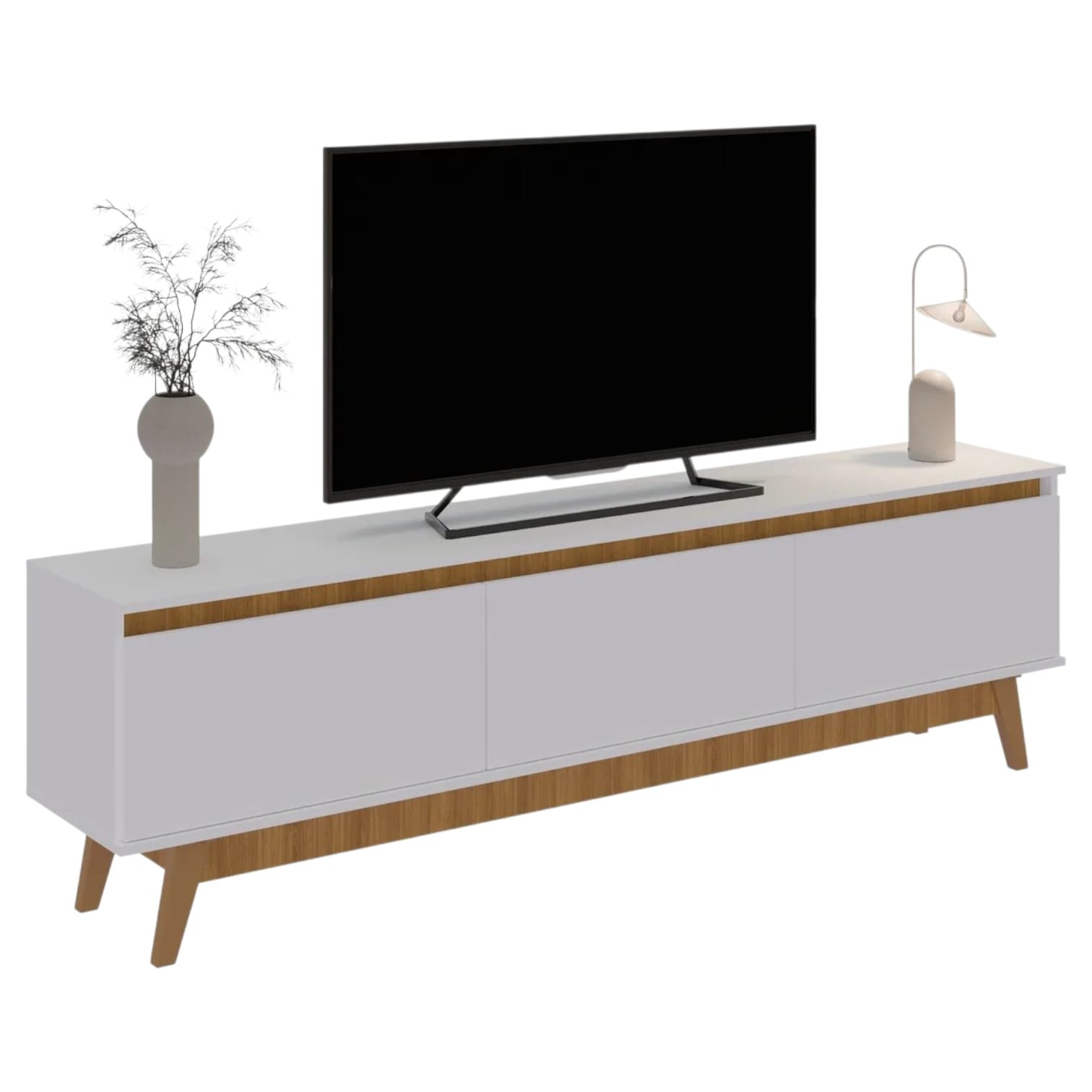 Rack Tv – 3 Puertas Basculantes – TV 75″ | mobilarg.com.ar